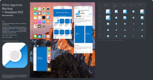 GUI PSD Templates for Twitter, Facebook, YouTube & LinkedIn