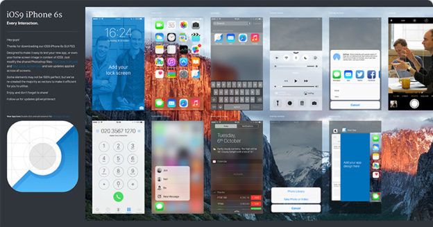 GUI PSD Templates for Twitter, Facebook, YouTube & LinkedIn