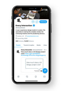 Twitter Profile GUI PSD/Sketch Template | Every Interaction